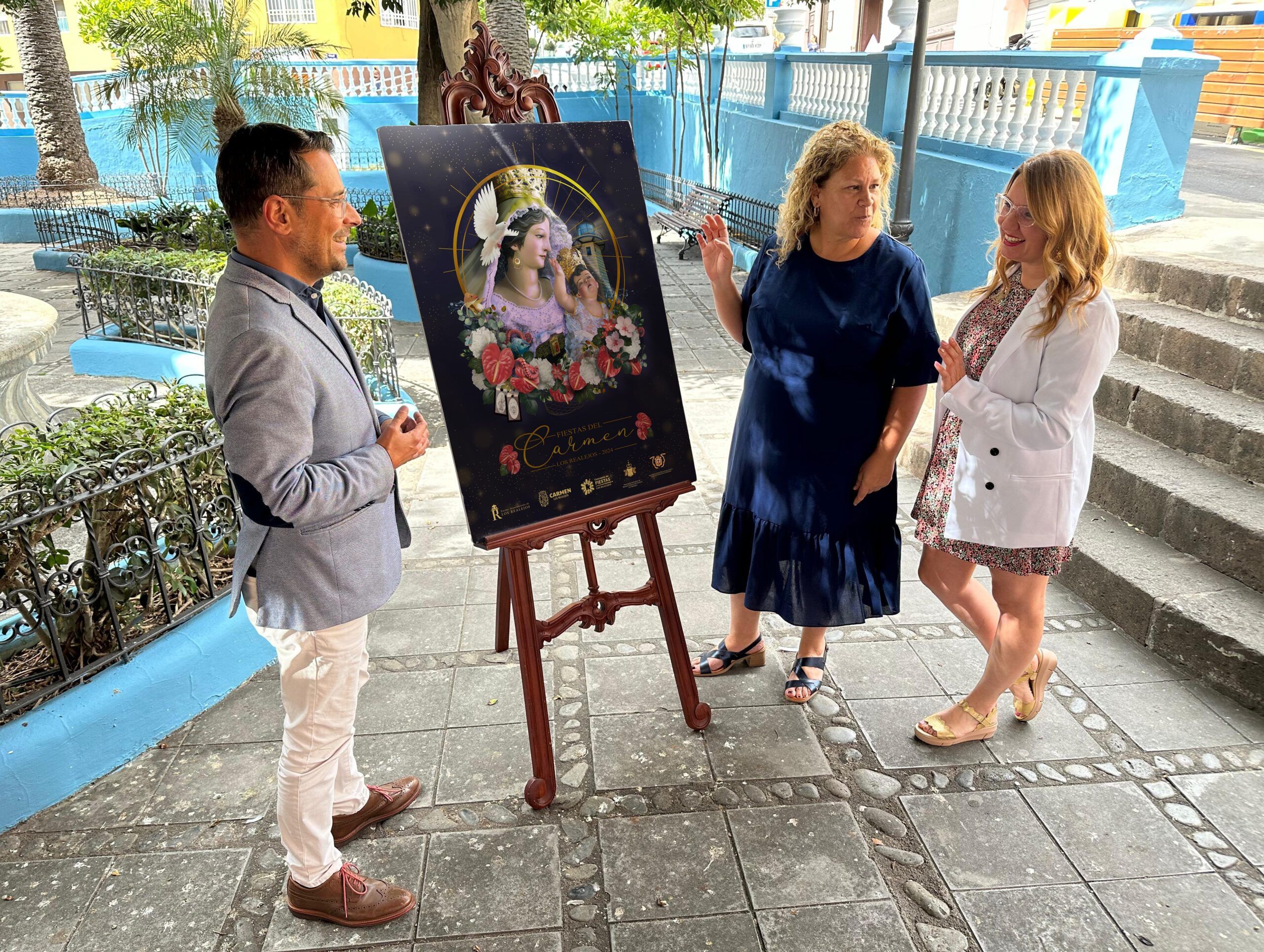 Presentado el cartel de las Fiestas del Carmen 2024 - Radio Realejos 107.9 FM Norte